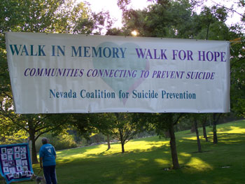 9th Annual Walk in Memory, Walk for Hope - Nevada Council on Problem ...